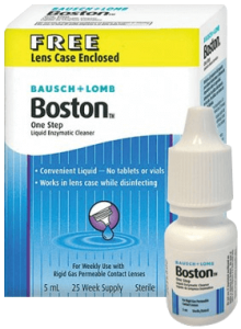 Boston One Step Liquid Enzymatic Cleaner - Bausch